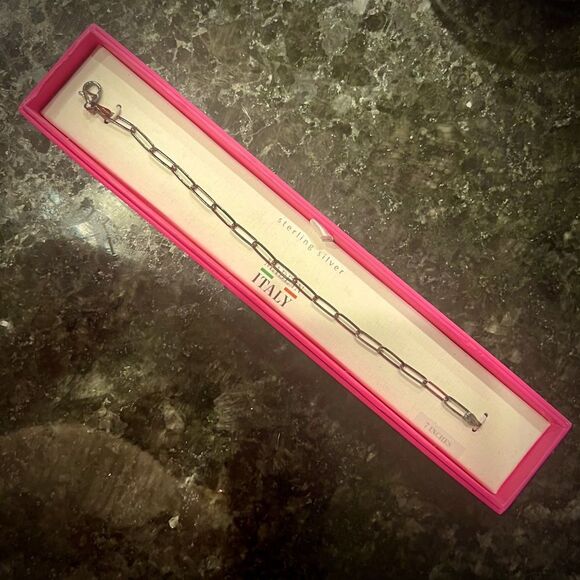 Mia Fiore | Jewelry | Sterling Silver Bracelet Italy S925 Gift Box 7 ...